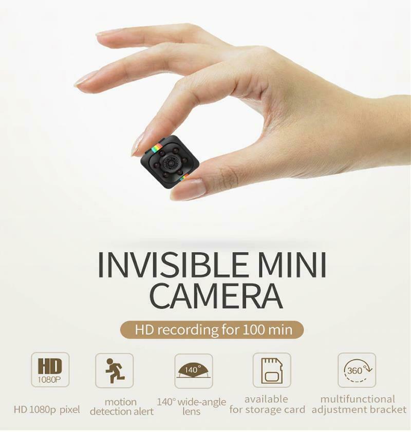 Mini Video Recorder Security Camera WITH Full HD Night Vision – Online ...